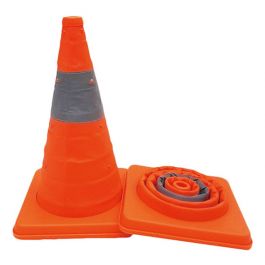 Cono de seguridad plegable 70 cm 11922 Adir México